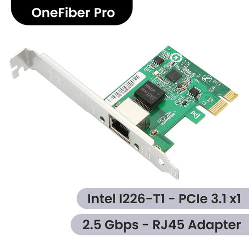 Jual PCIe 3.1 x1 Intel I226-T1 2.5 Gbps RJ45 PCIe Network Adapter / LAN ...