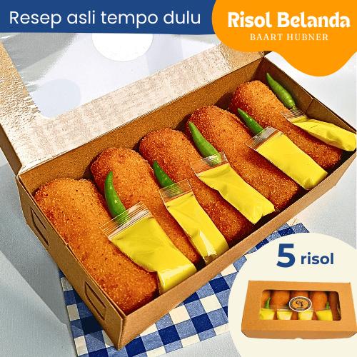 Jual Risol Belanda Baart Hubner isi 5 matang ( isi ragout ayam keju ...