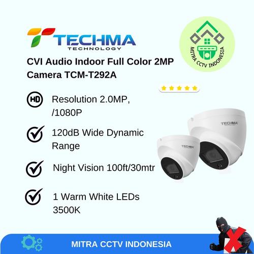 Jual CVI Audio FC CCTV Cam Techma TCM-T292A - Kab. Sidoarjo - Mitra ...