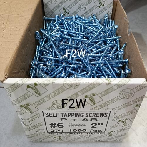 Jual SEKRUP TAPPING PAB 6X2" MOON LION SKRUP ALUMINIUM P+AB TAPPING ...