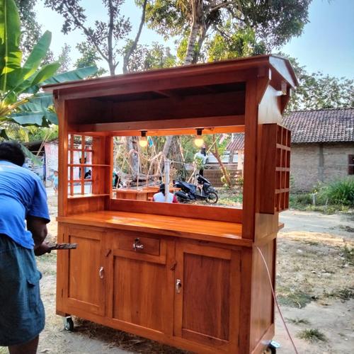 Jual Gerobak dimsum gerobak takoyaki/sate korean - Kab. Klaten - UD ...