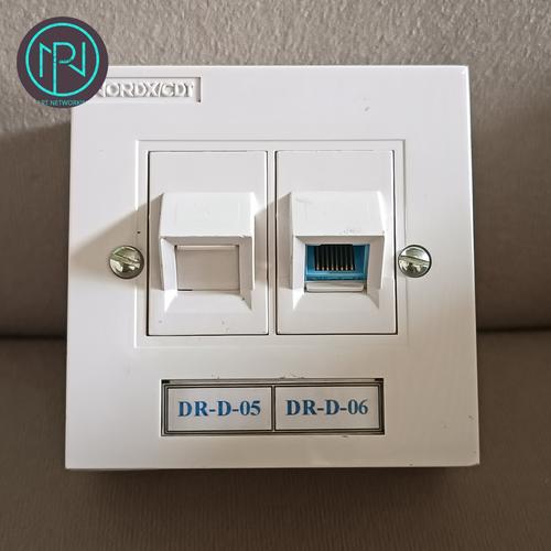 Jual Outlet RJ45 cat6 Stop kontak data Lan RJ45 - Kota Depok - Cv Power ...