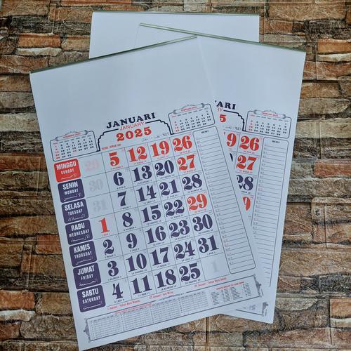 Jual kalender kerja medium tanggal arab - ARAB ( MJ) - Jakarta Barat ...