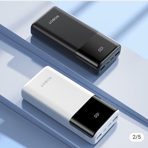 Jual POWERBANK ROBOT RT22S 20000MAH fast charging 15W 3 ports output ...
