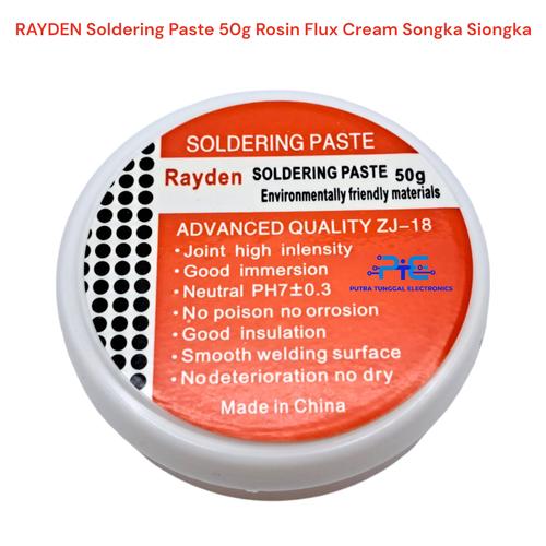 Jual RAYDEN Soldering Paste 50g Rosin Flux Cream Songka Siongka ...