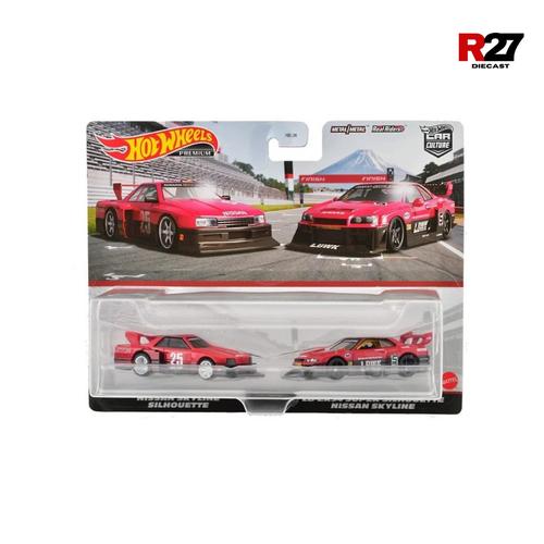 Jual Hot Wheels Premium TwinPack - Nissan Skyline Silhouette & Nissan ...