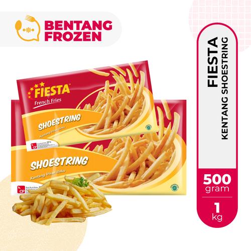 Jual Fiesta Kentang Shoestring 500gr - 1Kg / 1000gr / Kentang Goreng ...