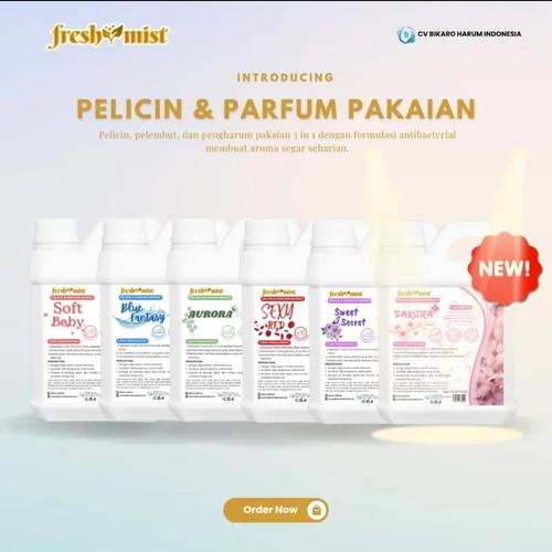 Jual Fresh Mist Pewangi Dan Pelicin Setrika Isi Kemasan 1 Liter Cairan Parfum Laundry - Sexy Red ...
