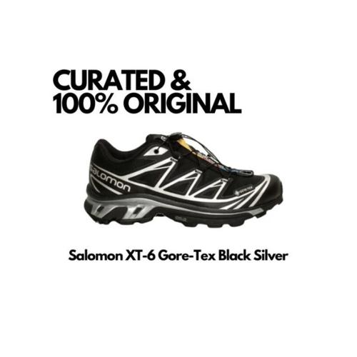 Jual Salomon XT-6 Gore-Tex Black Silver Original - Size Lain Ask! - Jakarta Selatan - Feltyoung ...