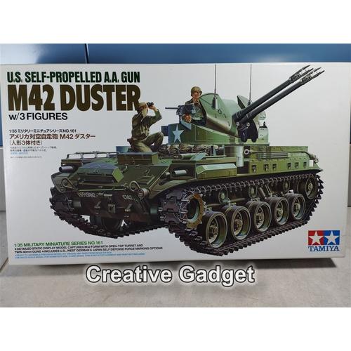Jual US Self Propelled AA Gun M42 Duster + 3 Figures - Tamiya 1/35 ...