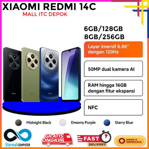 Jual XIAOMI REDMI 14C 6GB 128GB|8GB 256GB GARANSI RESMI REDMI INDONESIA ...