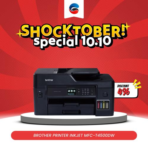 Promo BROTHER Printer MFC-T4500DW Inkjet Printer T 4500DW T4500 DW 4500 ...