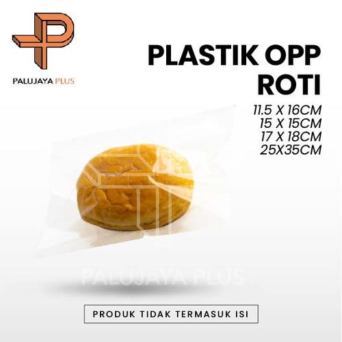Jual Plastik OPP Roti 100PCS/PACK 100 LEMBAR PER PACK/ BANYAK UKURAN ...