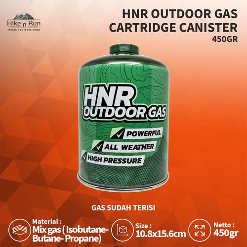 Jual tabung gas stove camping canister butane HnR hike n run ultralight ...