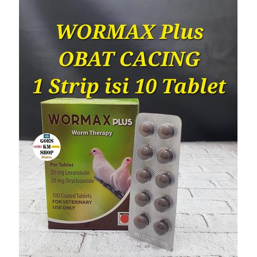 Jual WORMAX Plus WORMAX PLUS AMPUH MENGATASI CACING SEMUA BURUNG TANPA ...