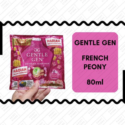 Jual Gentle Gen French Peony Deterjen Tumbuhan 80ml Sachet Deterjen ...