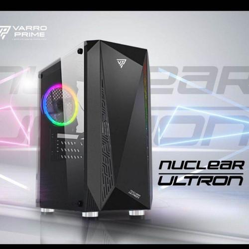 Jual Casing PC Gaming Varro Nuclear Ultron RGB Micro Atx Tempered Glass ...