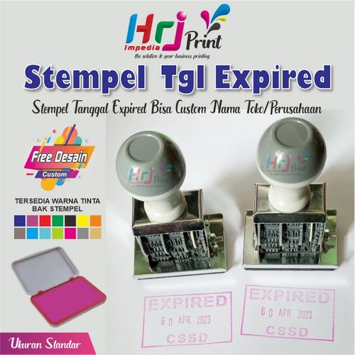Jual Stempel expired date custom | Stempel Tanggal Custom | Stempel ...