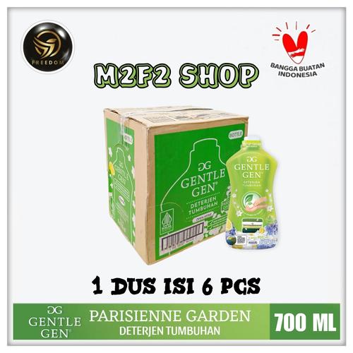 Jual Gentle Gen Deterjen Cair Parisienne Garden | Hijau - 750 ml ...