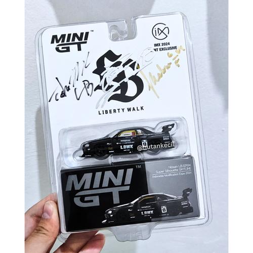 Jual [ORIGINAL] MiniGT Nissan SKYLINE SUPER SILHOUETTE IMX 2024 signed ...