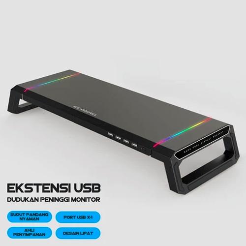 Jual Monitor Desk penyangga layar komputer desktop, rak penyimpanan ...
