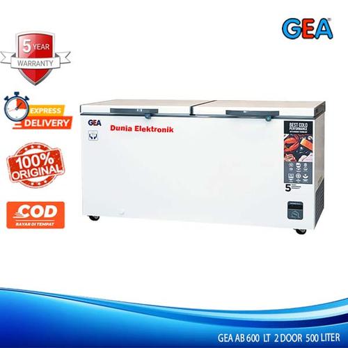 Jual GEA Chest Freezer 500 Liter AB 600 LT Jumbo Low Watt Cooling Box ...