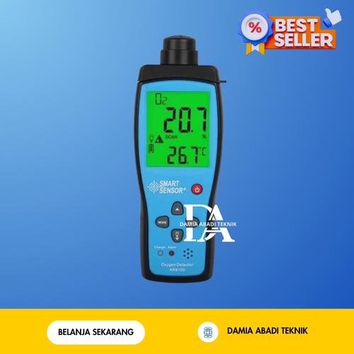 Jual Oxygen Tester AR8100 Smart Sensor O2 Detector Analyzer AR 8100 ...
