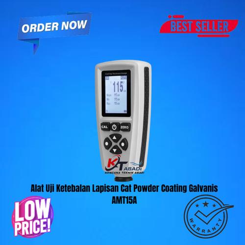 Jual Alat Uji Ketebalan Lapisan Cat Powder Coating Galvanis AMT15A ...