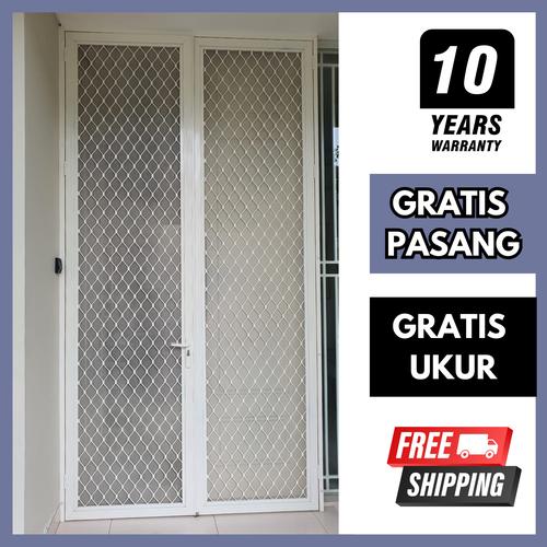 Jual Pintu Kasa Expanda Aluminium Custom - Pintu Kasa Nyamuk Expanda ...