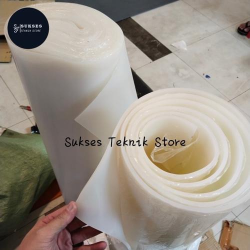 Jual Silicone Rubber Sheet putih 3mm / Karet Silikon Putih Lembaran ...