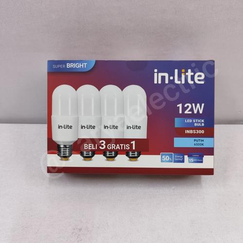 Jual LAMPU LED STICK BULB 12WATT 12 WATT INLITE IN LITE - Putih - Putih ...