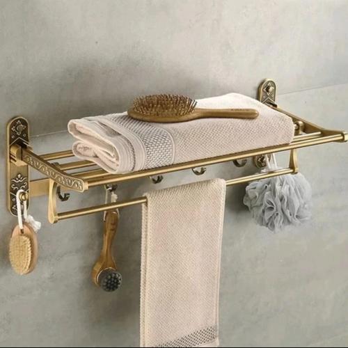 Jual RAK HANDUK LIPAT MODEL CLASSIC BRONZ/GANTUNGAN BAJU LIPAT CLASSIC ...