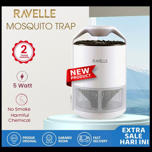 Promo NEW MASQUITO TRAP RAVELLE Alat Perangkap Nyamuk + Lampu PALING ...
