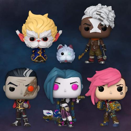 Jual Funko Pop Arcane League of Legends Vi Jinx Silco Heimerdinger Ekko ...