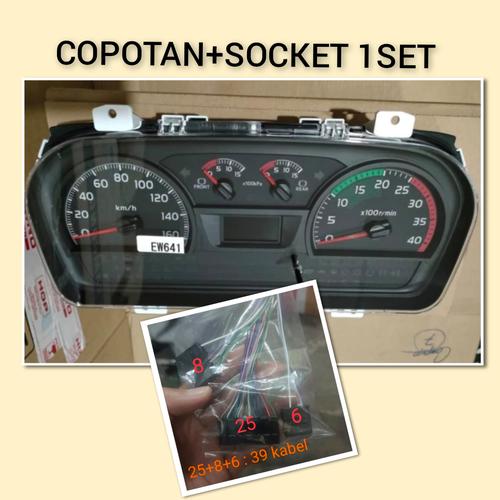 Jual SPEEDOMETER HINO FM280JD EURO4, COPOTAN + SOCKET-39 1SET ( 83800 ...