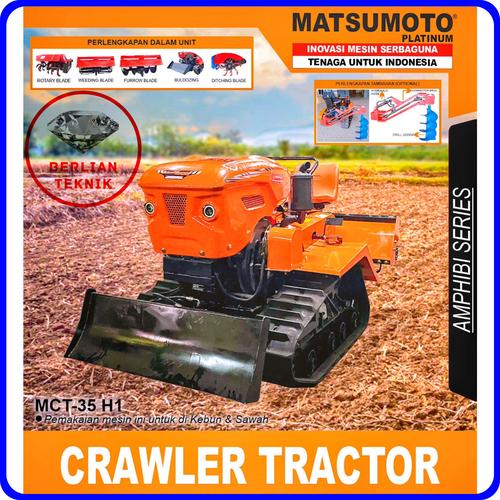 Jual Crawler Tractor Cultivator Traktor Matsumoto MCT 35 H1 - Jakarta ...