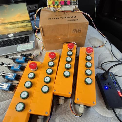 Jual Premium Panel Lift 3 lantai Suport Safety Input Over Up , Over ...