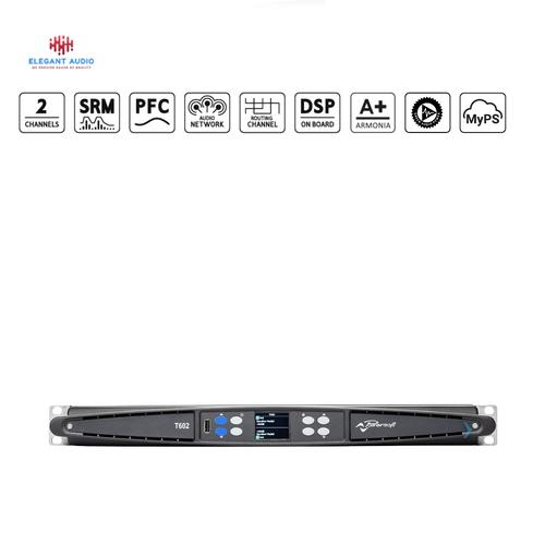 Jual POWERSOFT T602 | POWERSOFT T-602 Power Amplifier with Dante & DSP (2×1300 Watt @8 Ohm ...
