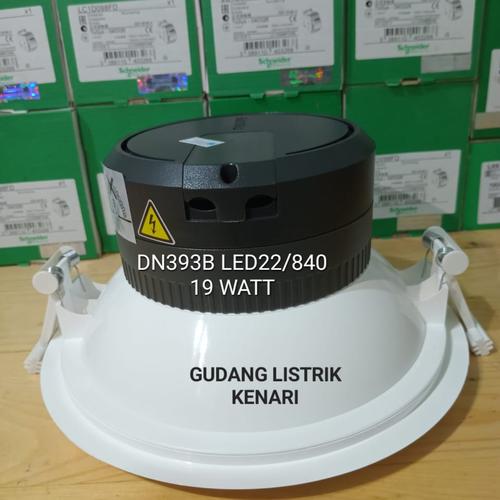 Jual PHILIPS Lampu Downlight 19W 19 WATT DN393B LED22/840 PSU D200 ...
