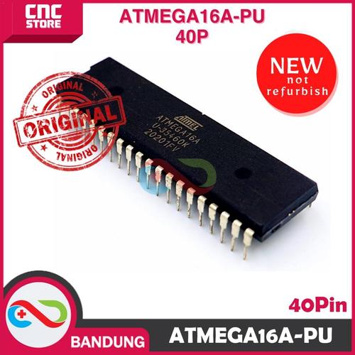 Jual ATMEGA16A-PU ATMEGA16A ATMEGA16 DIP ATMEL AVR DIP-40 40PIN NEW ORIGINAL - Jakarta Pusat ...