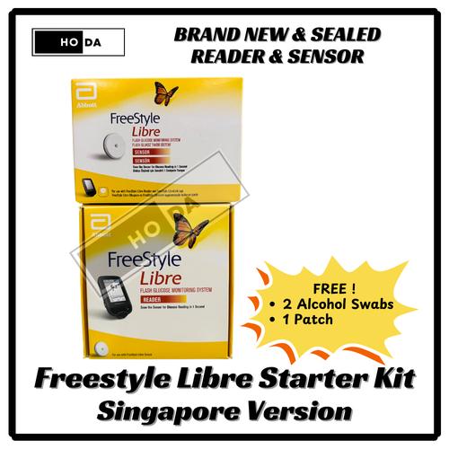 Jual Freestyle Libre Starter Pack Singapore Version (Sensor & Reader ...