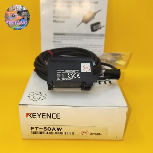 Jual KEYENCE FT-50AW ULTRA-COMPACT DIGITAL INFRARED TEMPERATUR SENSOR ...