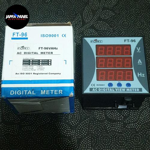 Jual AC Digital Meter Fort FT-96 Volt Ampere Hz 220 VAC - Jakarta Pusat ...