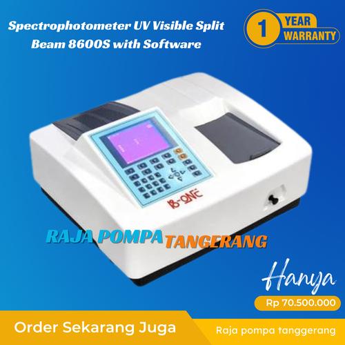 Jual Spectrophotometer UV Visible Split Beam 8600S with Software ...