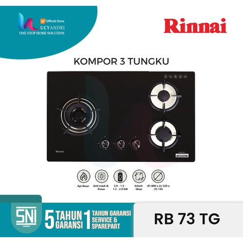 Jual Kompor Tanam Gas RB73TG 3 Tungku / RB 73 TG - Kab. Tangerang ...