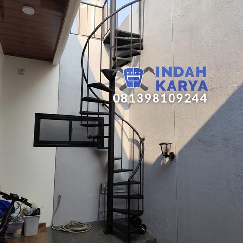 Jual tangga putar tangga akses rooftop - Kota Bekasi - Indah Karya Las ...