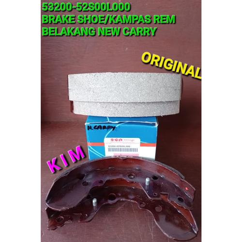 Jual KAMPAS REM/BRAKE SHOE BELAKANG SUZUKI CARRY NEW ORI 53200-52S00 ...