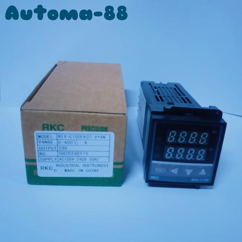 Jual AC 220V RKC Digital PID Temperature Controller 0-400C Rex-C100 - SSR OUTPUT - Kab. Bekasi ...