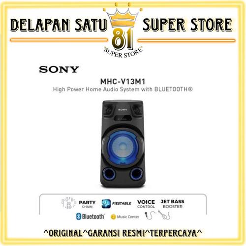 Jual SONY MHCV13D SPEAKER PARTY PORTABLE KARAOKE MINI HIFI MHC-V13D MHC ...