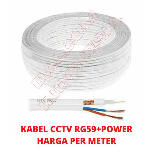 Jual kabel cctv rg6 + power harga per meter - Jakarta Barat - DALCOM ...